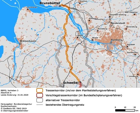 Erster Abschnitt der Suedlink-Trassenkorridore festgelegt – SOLARIFY